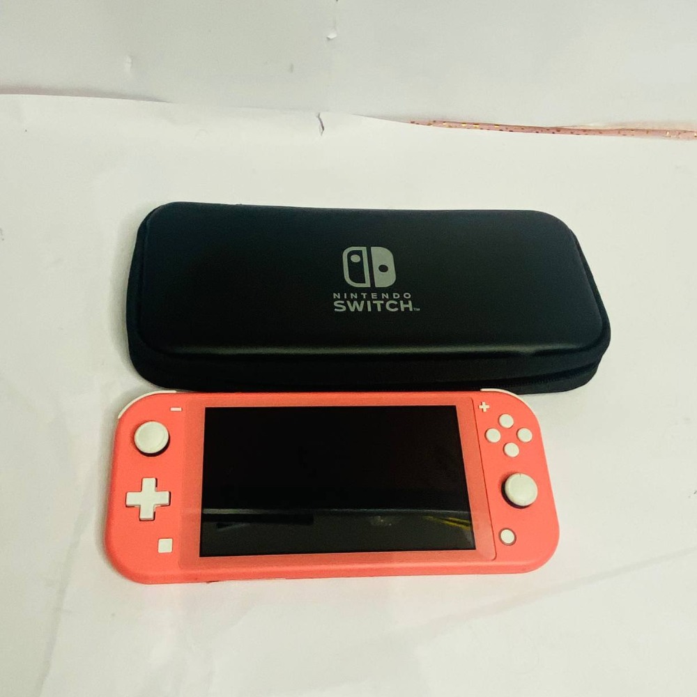 Nintendo Switch lite Switch Lite Pink + Minecraft Cartridge with case ...